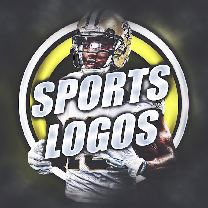 Make you a amazing sports logo with any player, color, text by ...
