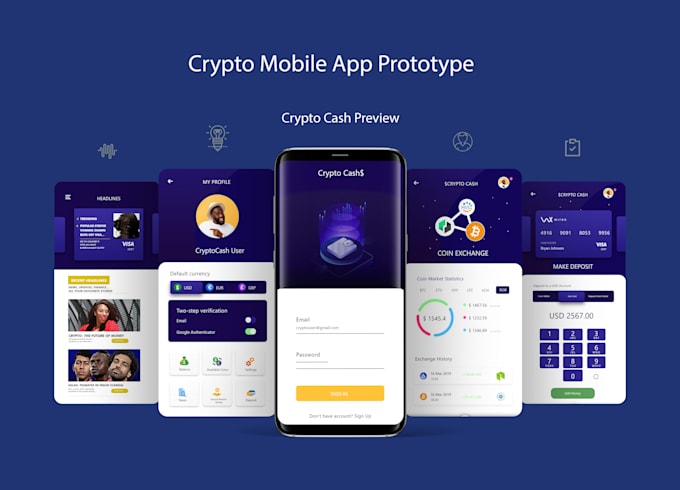 Create ux and ui prototypes for your app and website by Uddy91 | Fiverr