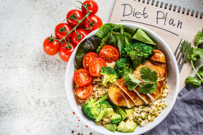 Provide a professional diet plan by Nida_hammad | Fiverr