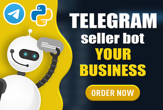 Develop telegram seller chat bot with python by Nikitaprok | Fiverr