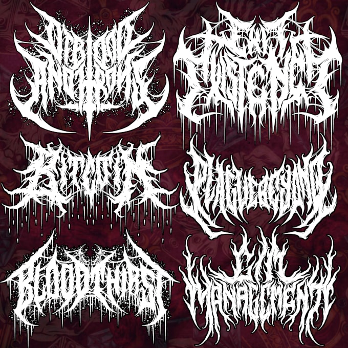 Create awesome design death metal or brutal slam by Rickystudio23 | Fiverr