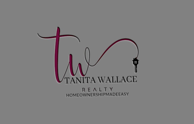 Design a feminine real estate signature logo by Desmond_logo49 | Fiverr