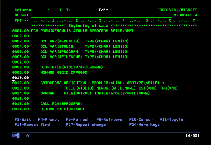 Perform custom as400 development in cobol, cl and sql by Jordivid | Fiverr