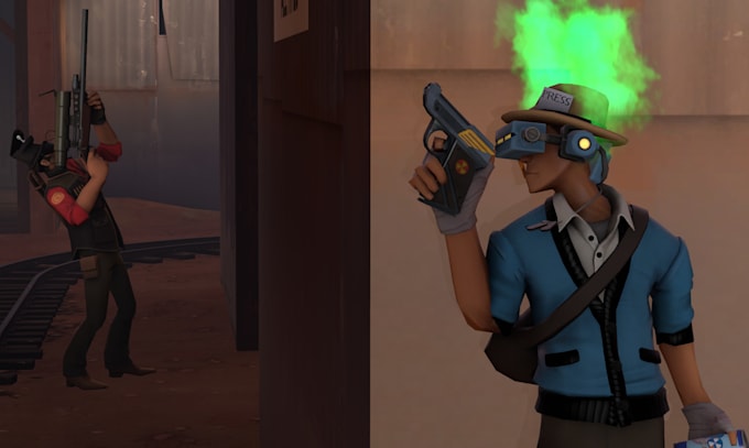 Make a team fortress 2 sfm poster by Ritzpitz | Fiverr