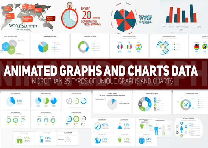 Do animated graphs charts infographics animations by Sshheerraallii ...