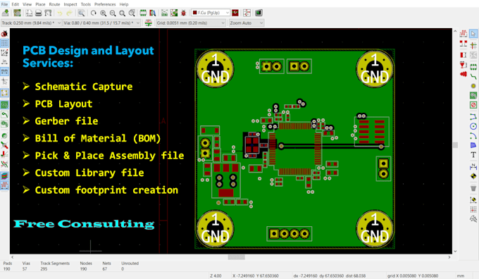 Do schematic capture and pcb layout by Brijesh_sng | Fiverr