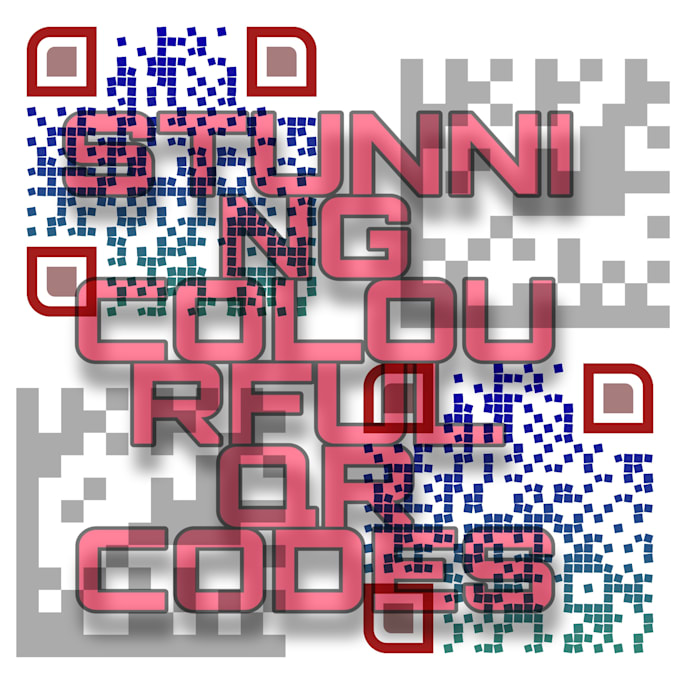 Create a stunning colourfur qr code for your business by Freakideas ...