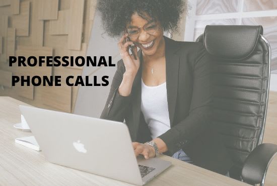 Make professional phone calls for you by Krysii_kalendar | Fiverr