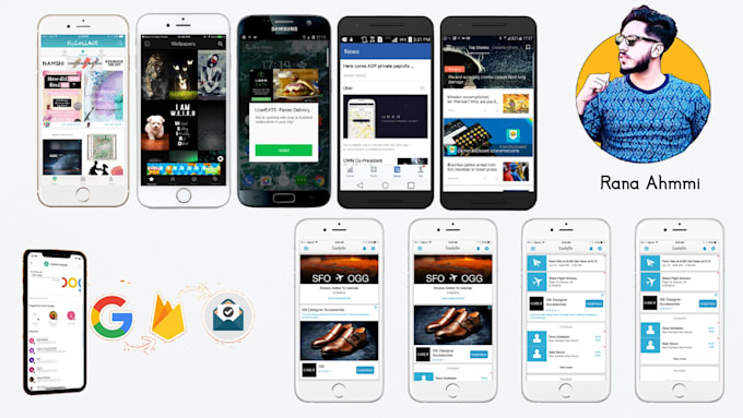 Develop android, ios, and web app using flutter, firebase by Ranaahmmi ...