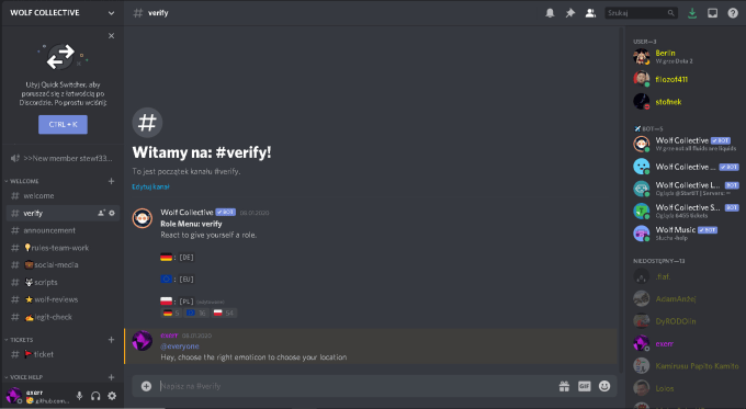 Create Fully Functioning Discord Server By Exerek Fiverr