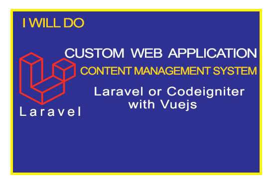 Be your web based application developer in php laravel codeigniter by ...