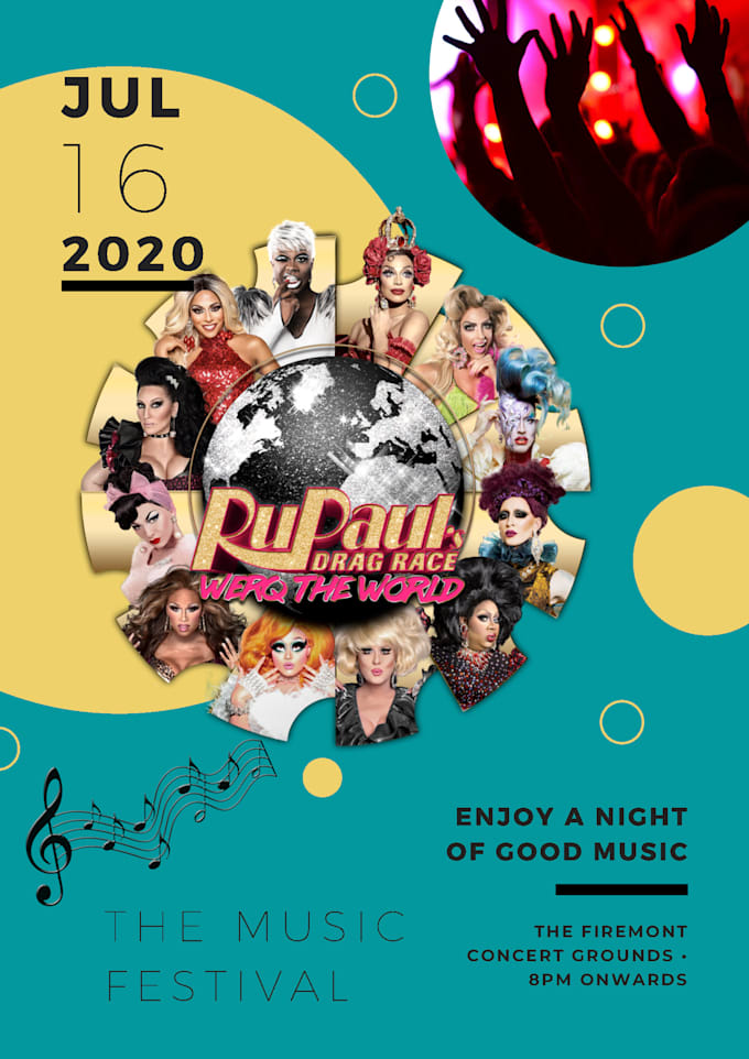 Make your desired poster design by Rbceds | Fiverr