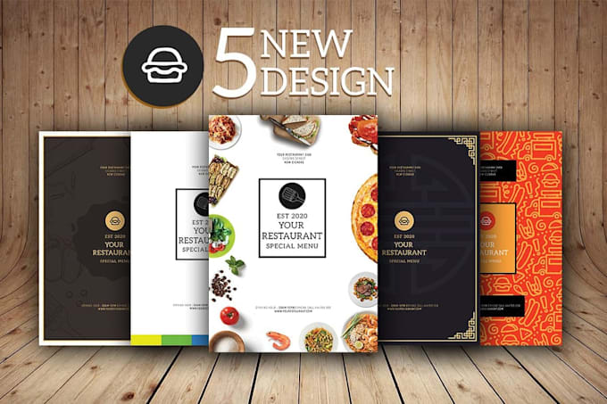 Design professional food menu, restaurant menu, cafe or bar menu by ...