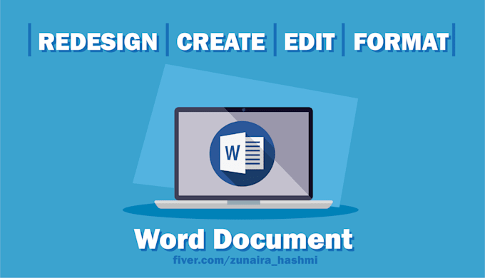 Redesign, edit, and format your document by Zunaira_hashmi | Fiverr