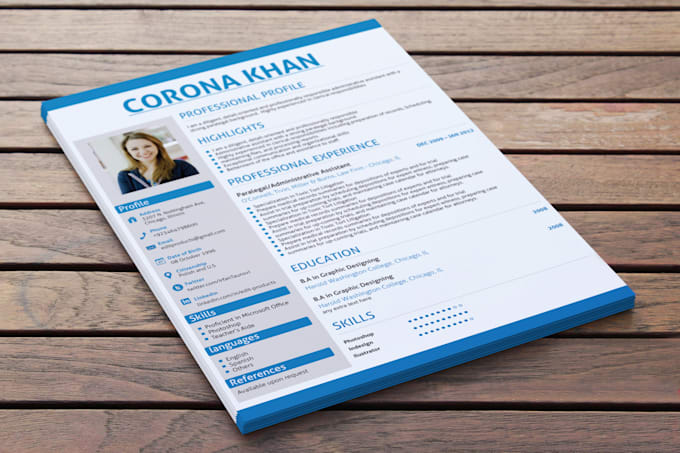 Provide professional resume writing services by Halie_designer | Fiverr