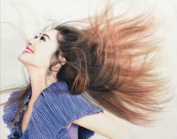 Convert the photo into a freehand drawing by Charonlove | Fiverr