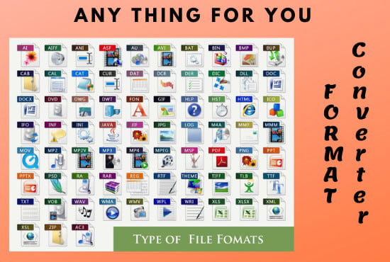 Convert file of any format in your required one by Rafeyboy | Fiverr