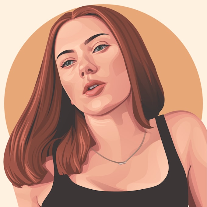 Draw vector portrait from your photo in 24 hours by Rinaldifr | Fiverr
