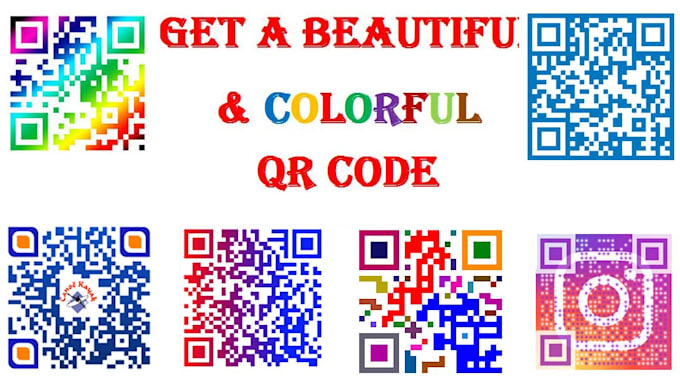Create a beautiful colorful qr code by Nikhilviswam | Fiverr