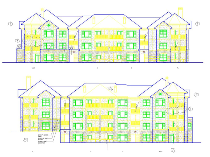 Create architectural cad design, concept, plans by Starkproject | Fiverr