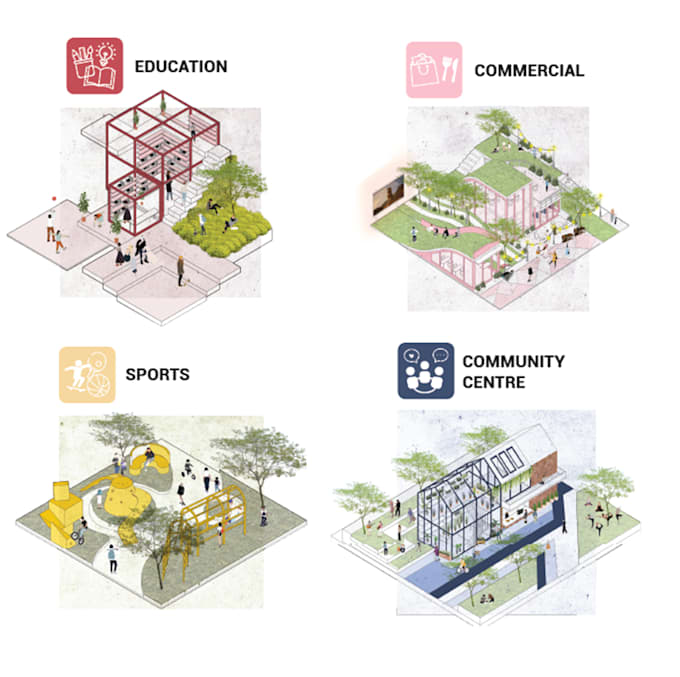 Create 2d and 3d diagrams for your presentations by Tpham649 | Fiverr