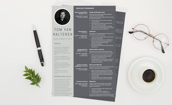 Design modern professional dynamic resume by Fahimalpha | Fiverr