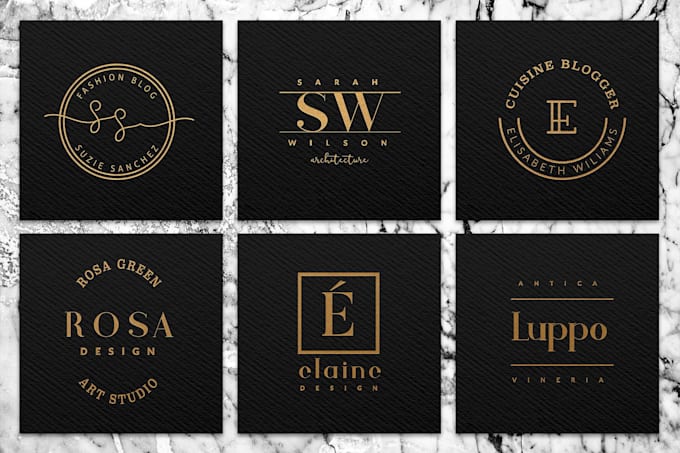 Create a modern logo by Hederadesign | Fiverr