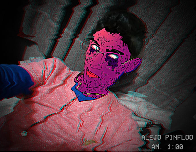 Design a grime artwork of your photo by Alejo_pinfloo | Fiverr