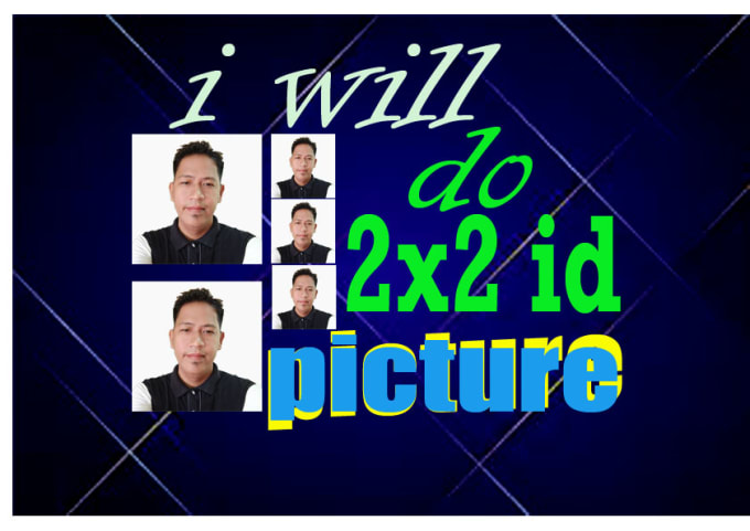 Do 2x2 id picture ready for printing in just one hour by Pjboy2013 | Fiverr