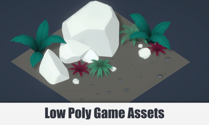 Create low poly game assets by Olebendz | Fiverr