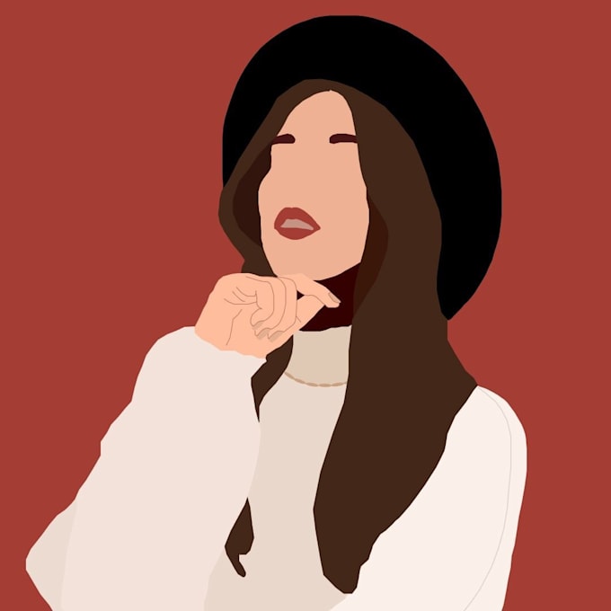 Draw minimalist vector illustration of your ootd by Chintanpatel99 | Fiverr