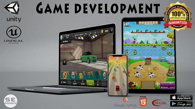 Build and design addictive games for ios and android by Smartcharith ...