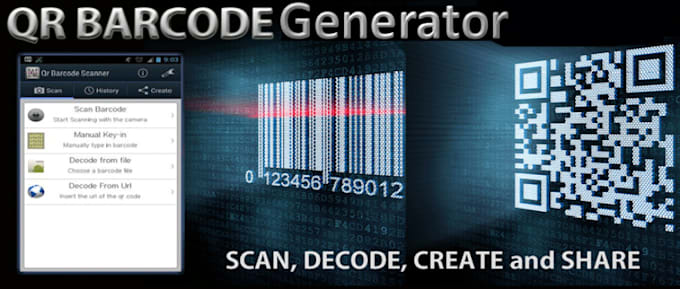 Bulk qr code and bar code generator by Kvsreddy2012 | Fiverr