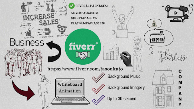 Create a simple explainer whiteboard animation by Jasonkajo | Fiverr
