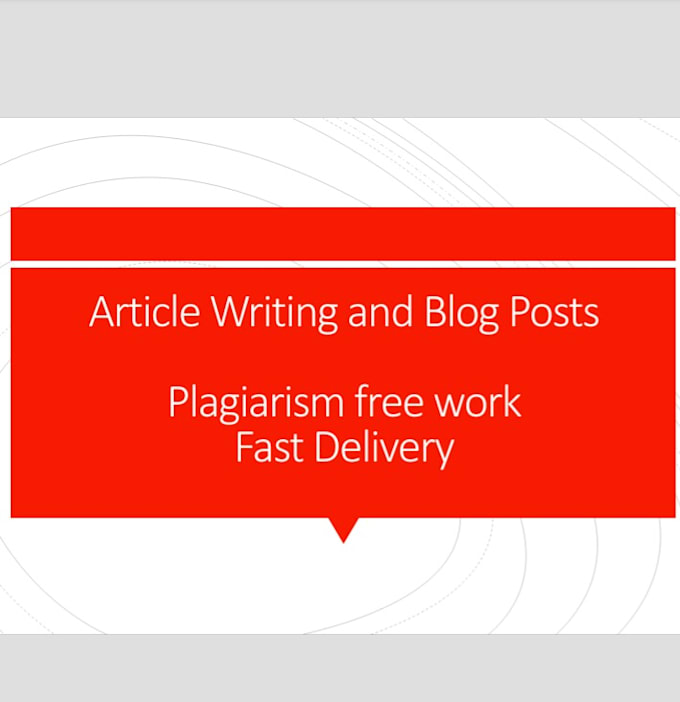 Write articles and blog posts for you in a day by Hiba_hussain | Fiverr