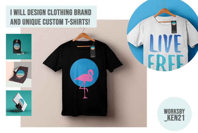 Create unique clothing brand and custom tshirt designs by Worksby_ken21 ...