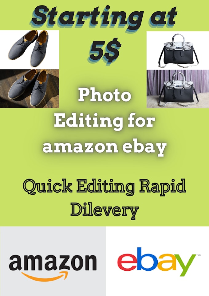 Do photo editing background remove for amazon ebay, change color of ...