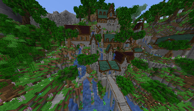 Build any custom minecraft structure or spawn by Yuhngmc | Fiverr