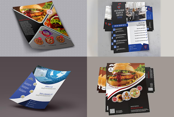 Design a one page full color flyer by Lablusarder | Fiverr