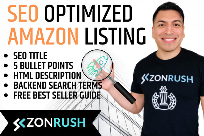 Write your seo optimized amazon product listing by Cosmicsway | Fiverr Write your seo optimized amazon product listing by Cosmicsway | Fiverr