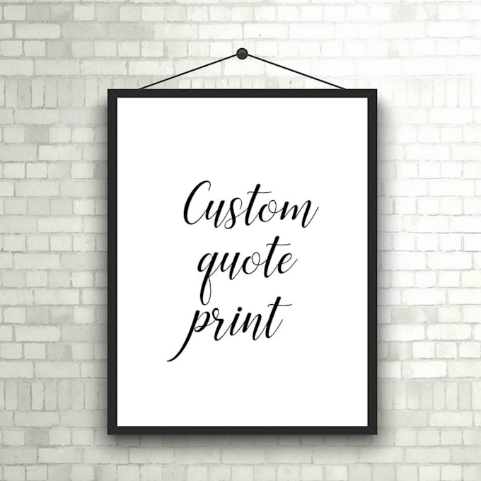 Create a customized quote by Martartes | Fiverr