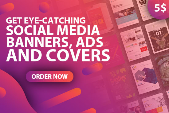 Make eye catching ads covers and social media banner designs by ...