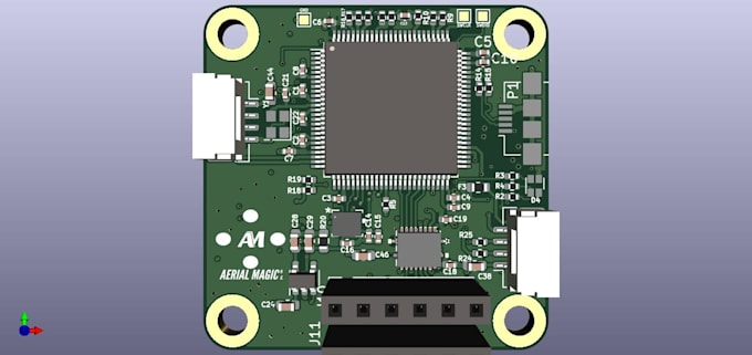 Design your circuit boards from scratch by Elediko | Fiverr