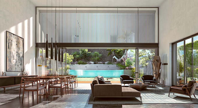 Create render, modeling, conceptual diagrams by Jv_architects | Fiverr