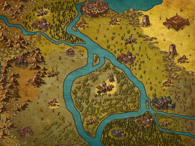 Create high quality and high definition custom game map by Staminup ...