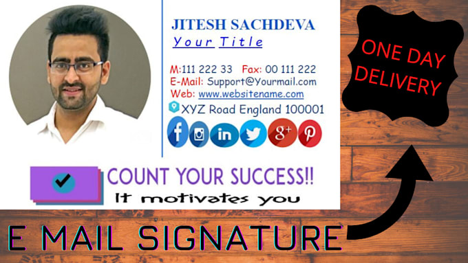 Email signature, data entry , email and social media by Jiteshhh | Fiverr