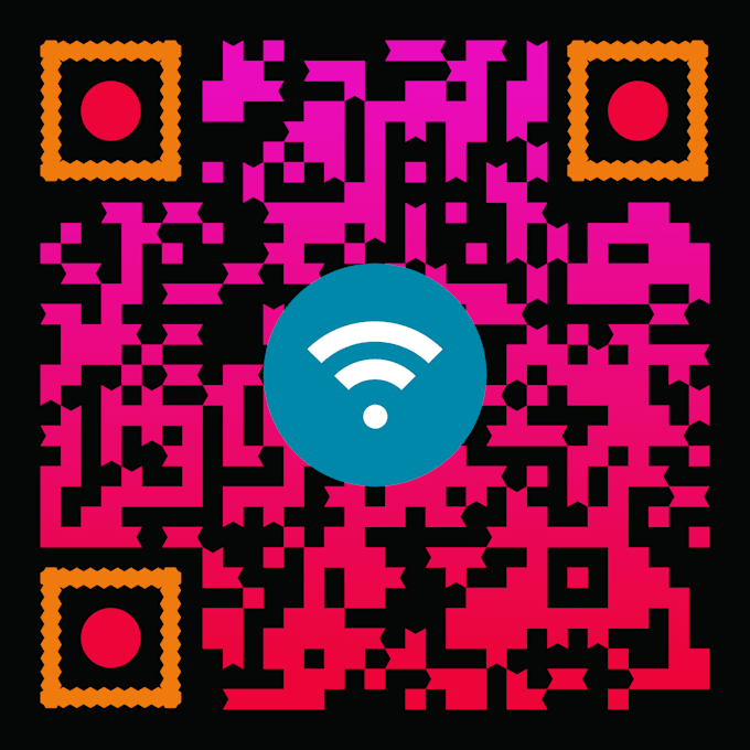 Absolutely amazing unique qr code with customised demand by Jaykabra ...