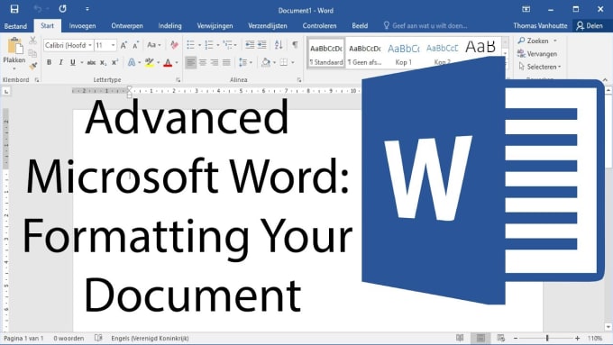 Format, design, edit microsoft word word document by Bokouro