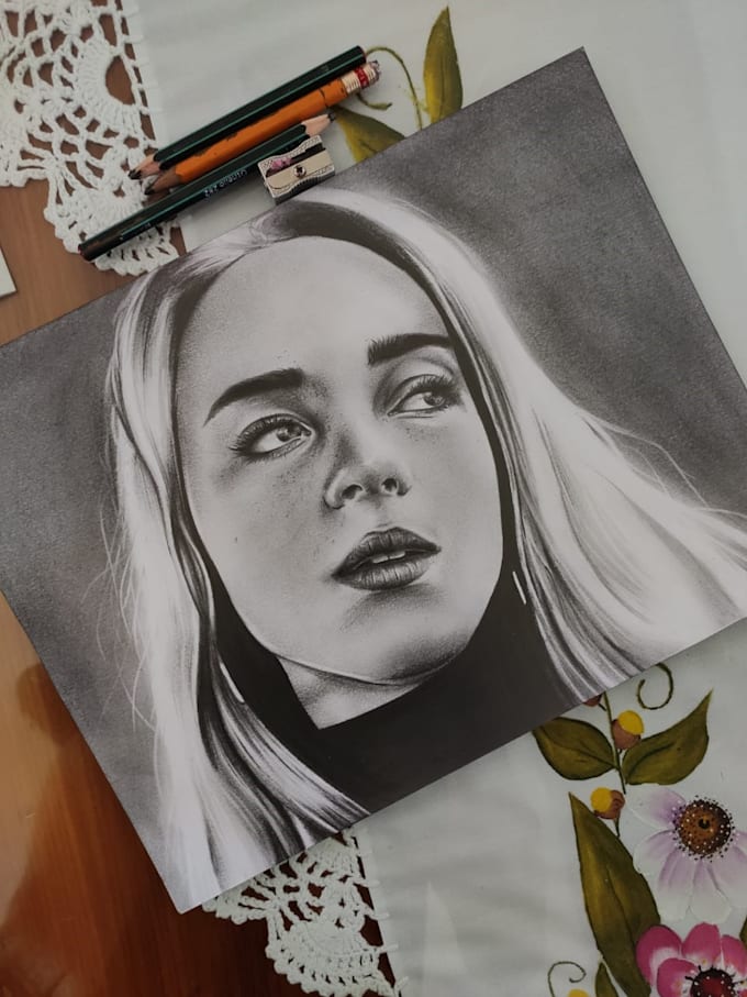 Draw a professional and realistic pencil portrait by Heribertoglezd ...