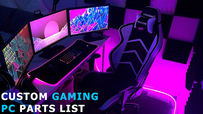 Create you a custom pc part picker list by Lemonizerrr | Fiverr